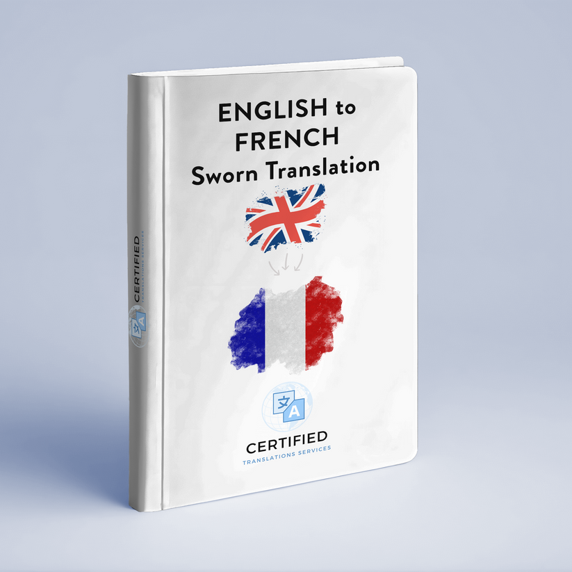 Sworn Translation of Documents: English to French – Certified ...